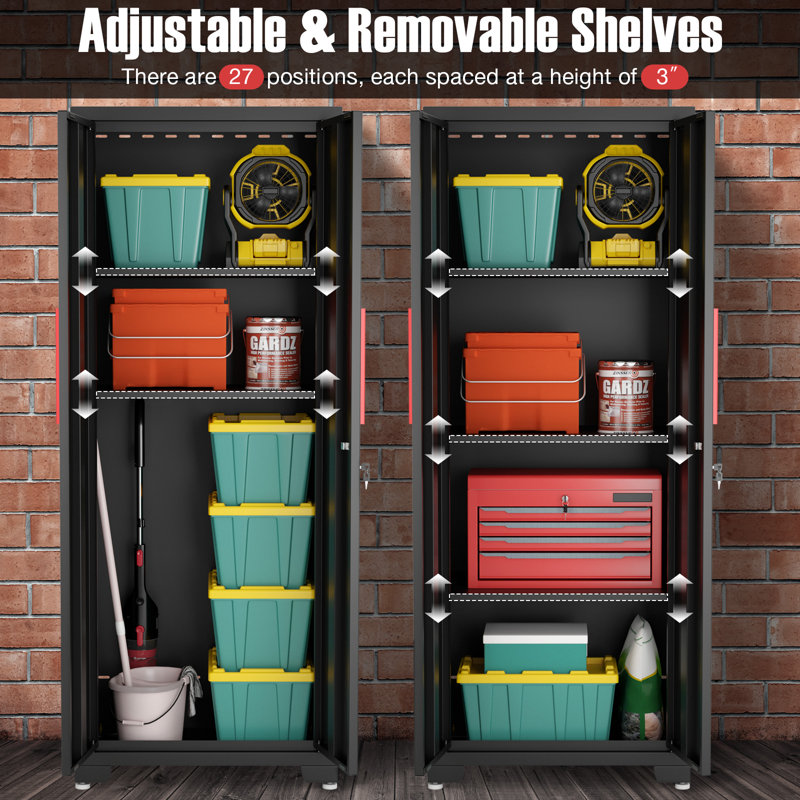 WFX Utility™ 6pcs Garage Cabinets And Storage System Set WFX Utility™ 6pcs Garage Cabinets And Storage System Set